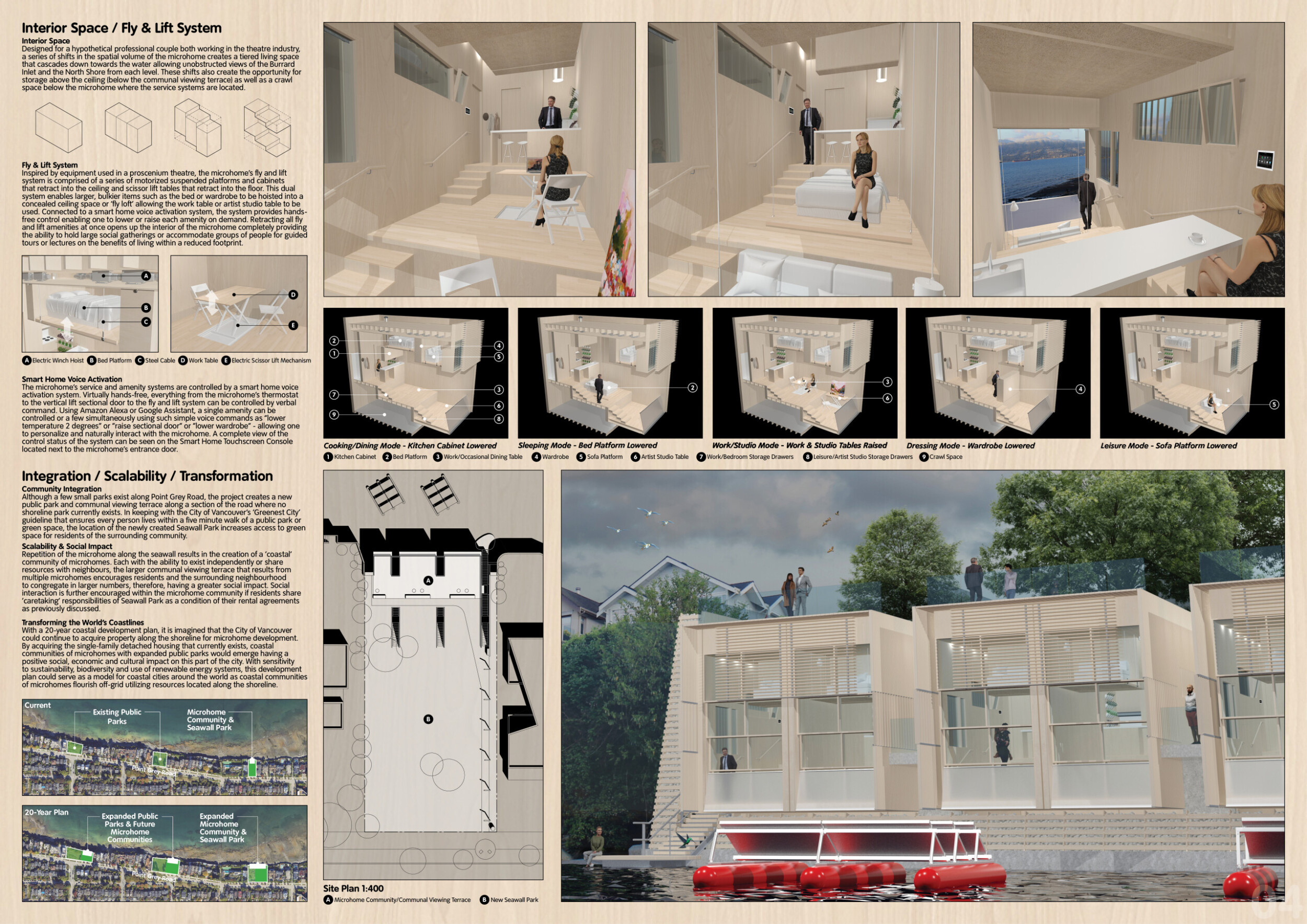Architecture project // Geothermal Home Featuring Recycled Concrete and ...