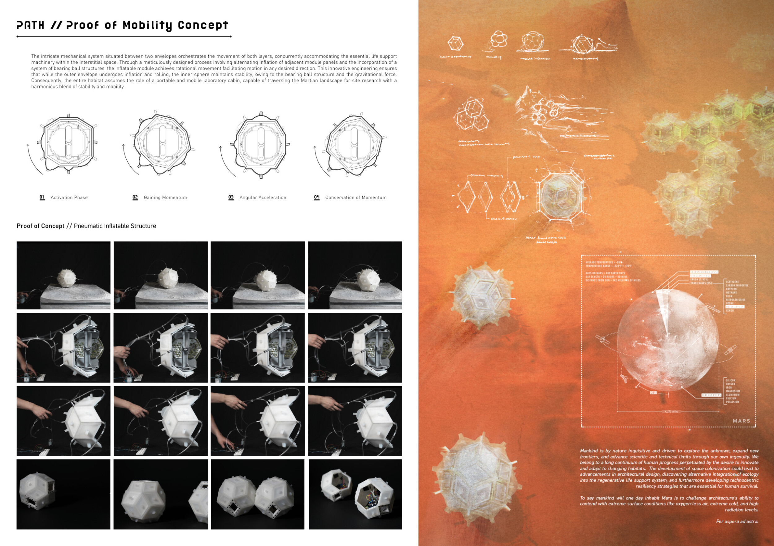 Architecture project // Pneumatic Habitat Utilizing Inflatable Silicone ...