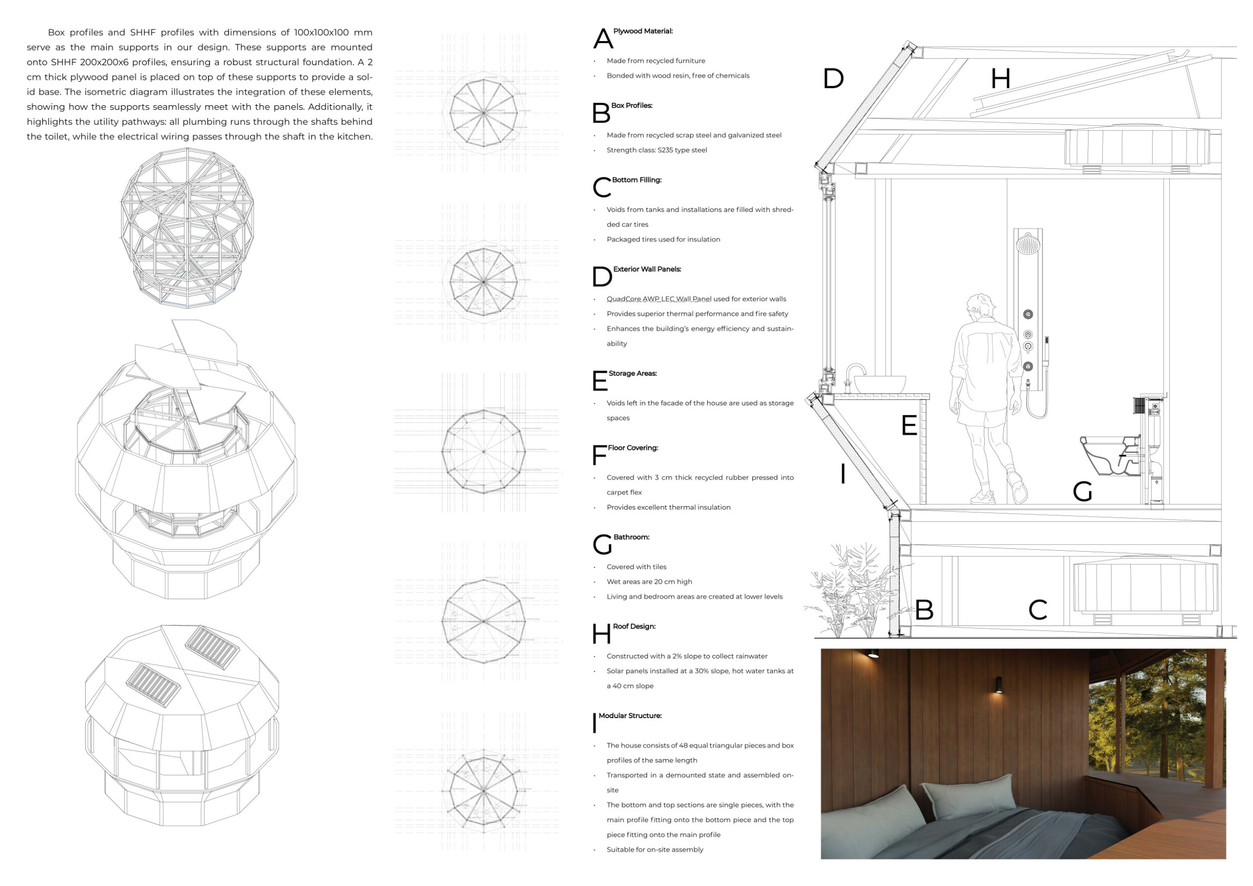Architecture project // Biomimetic Design Featuring Quadrocore Panels ...