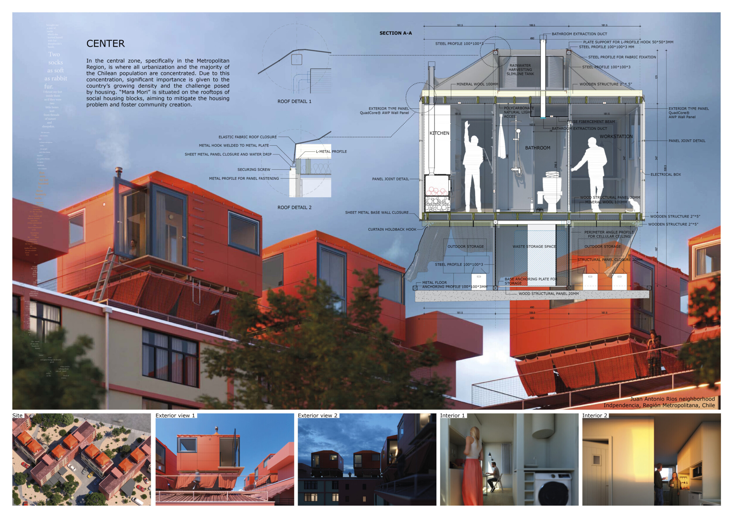 Architecture project // Elevated Living Spaces with Aluminum Panels and ...