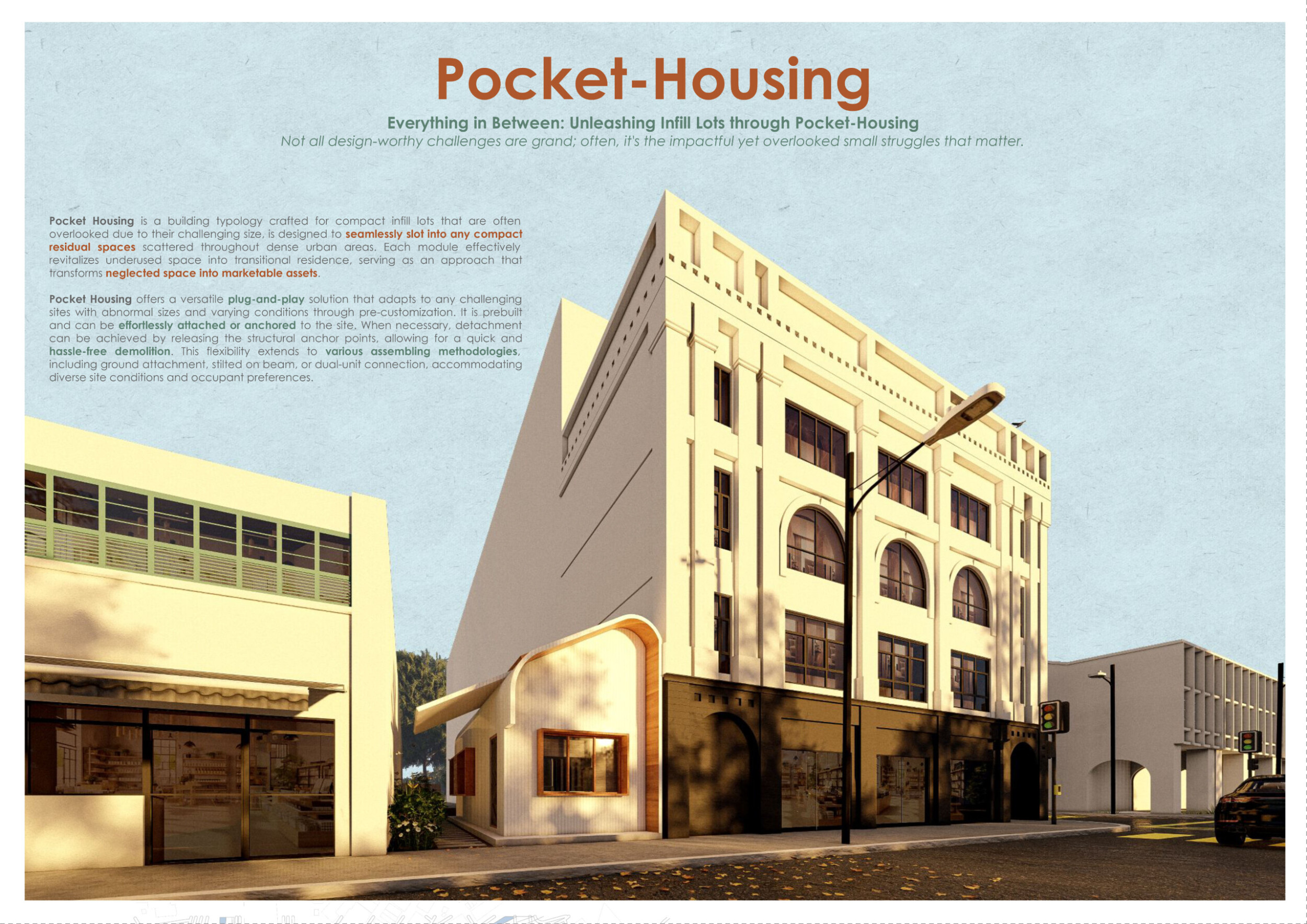Architecture project // Sustainable Urban Infill with FSC-Certified ...
