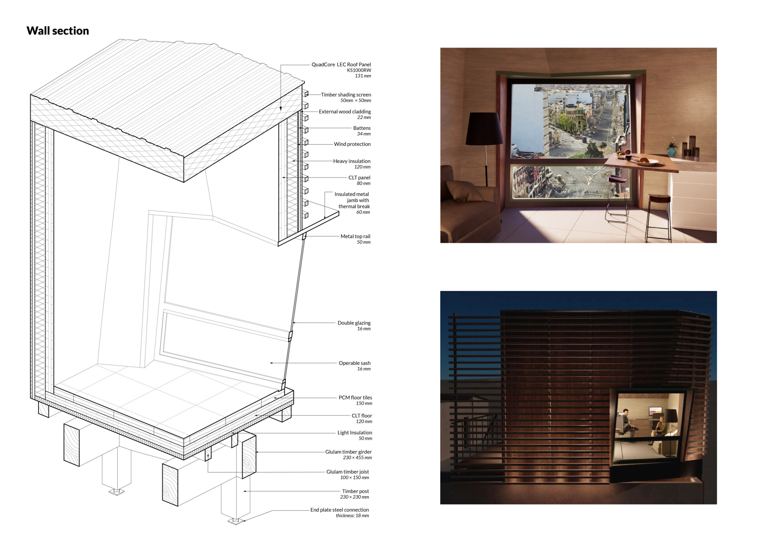 Architecture project // Cross-Laminated Timber Structure Integrating ...