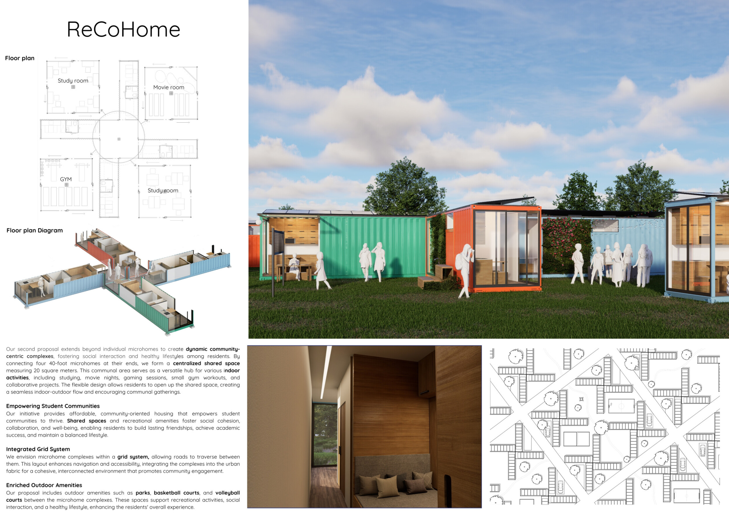 Architecture project // Sustainable Microhomes Crafted from Shipping ...
