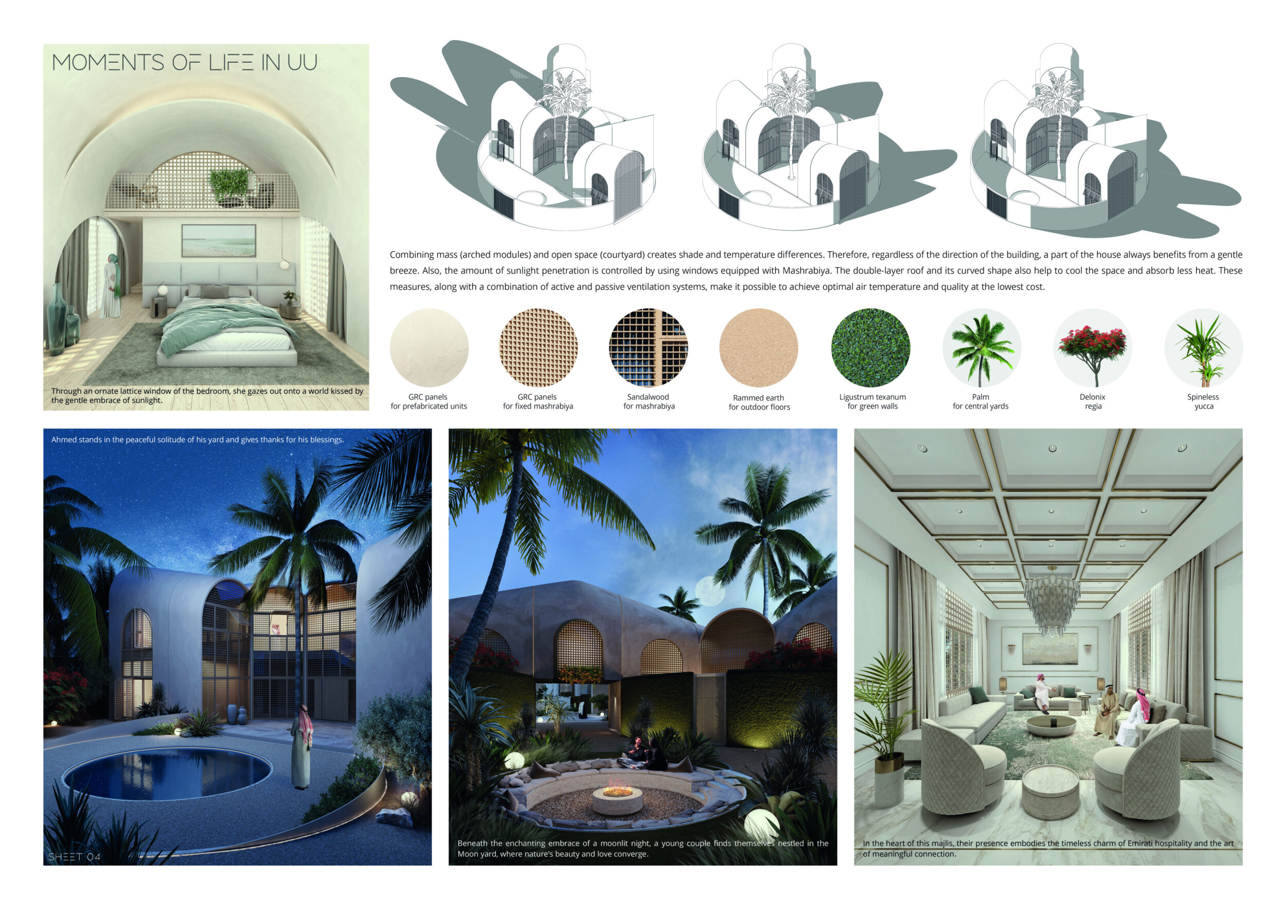 Architecture project // Biomimetic Structure Featuring GRC Panels and ...