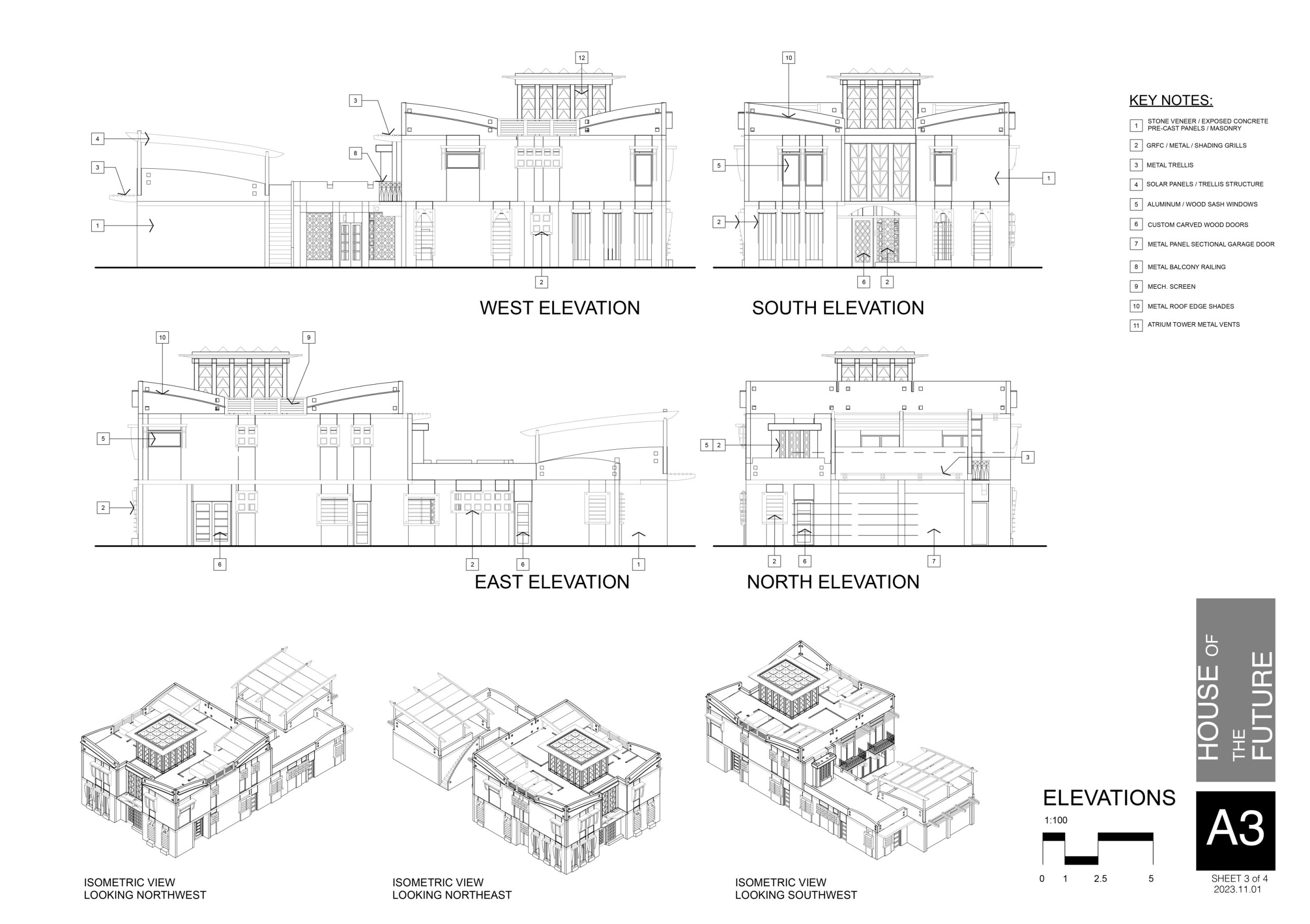 Architecture project // Sustainable Living Enhanced by Precast Concrete ...
