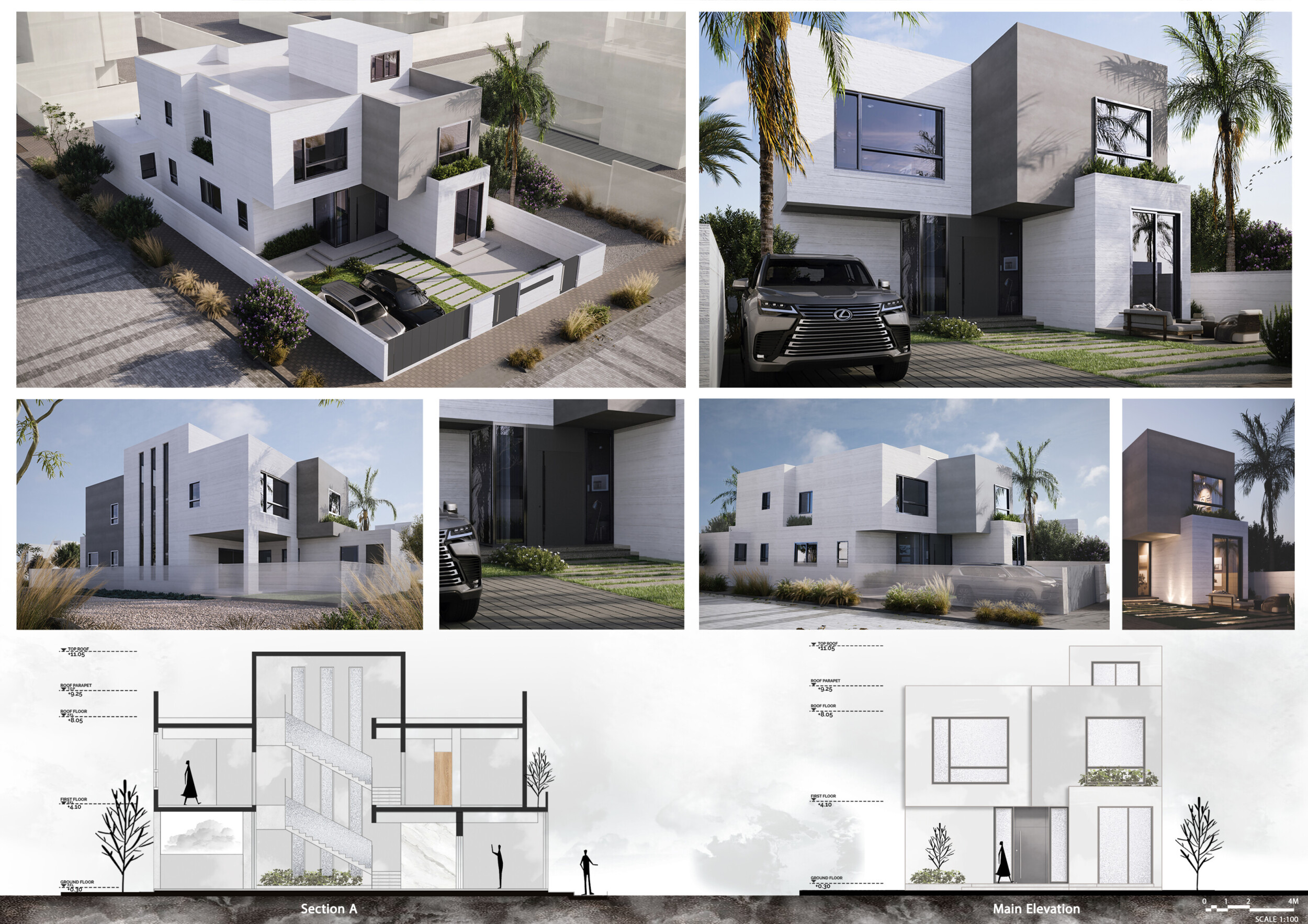 Architecture project // Precast Concrete Structure with Integrated ...