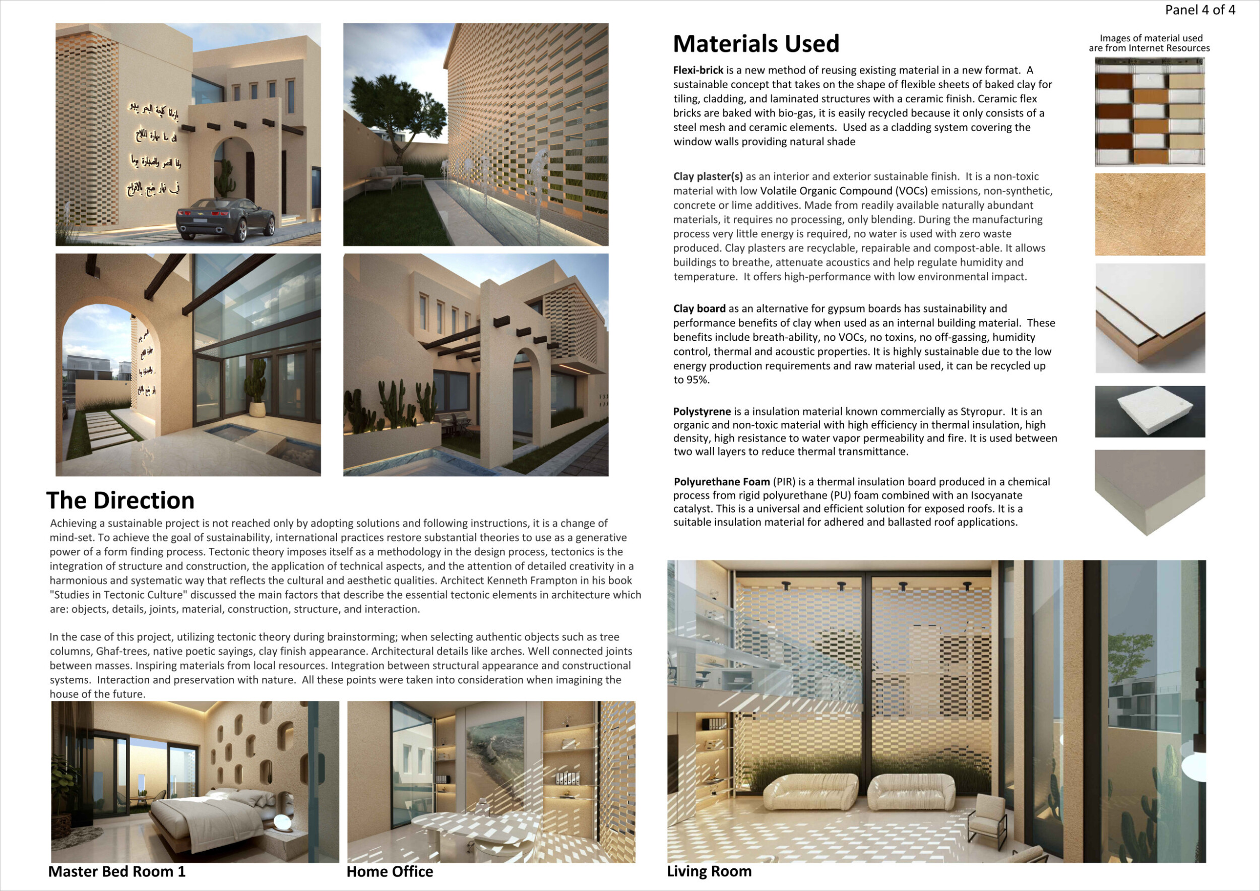 Architecture project // Flexible Clay Bricks and Natural Light Defining ...