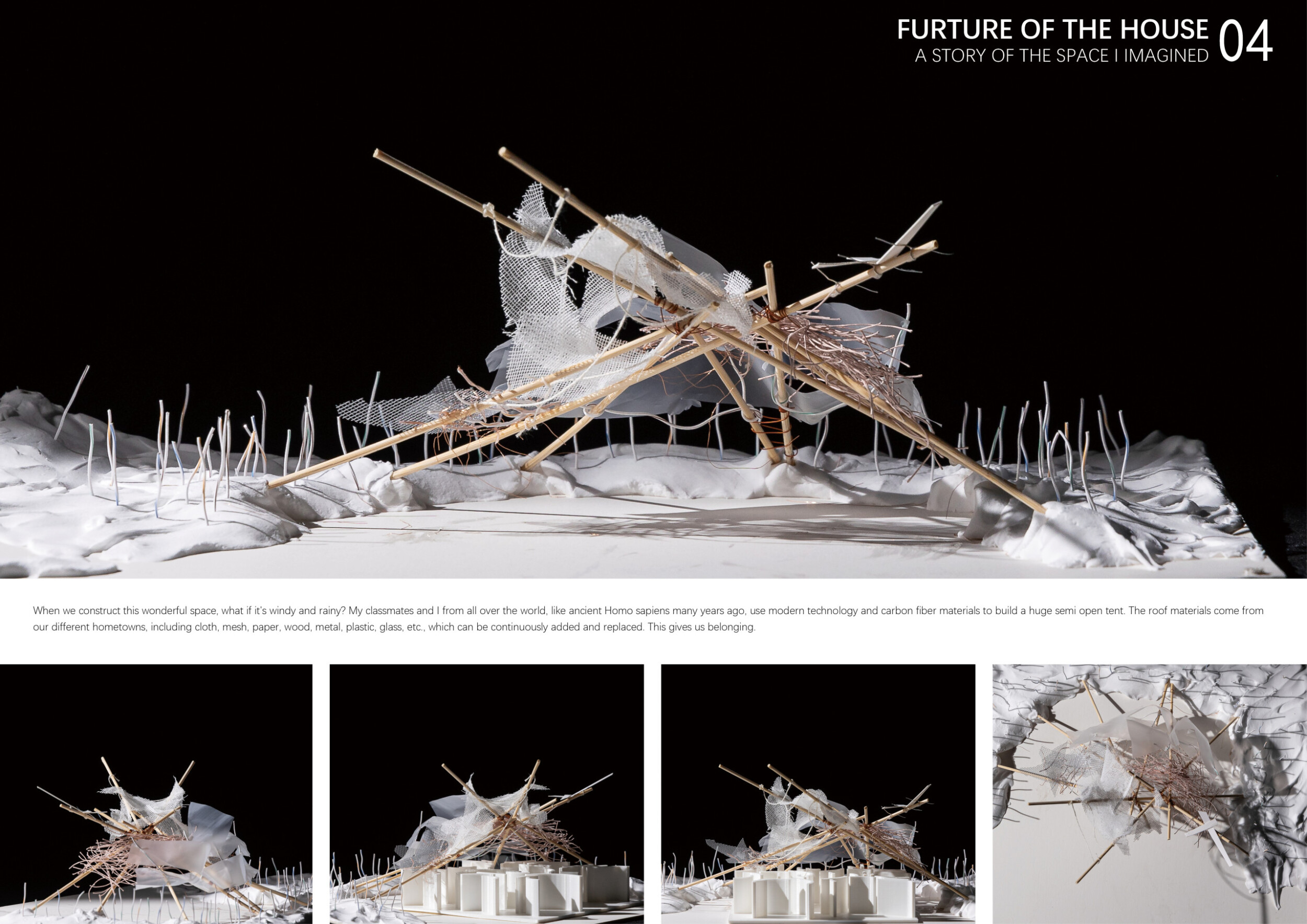 Architecture project // Translucent Structures with Flexible Mesh ...