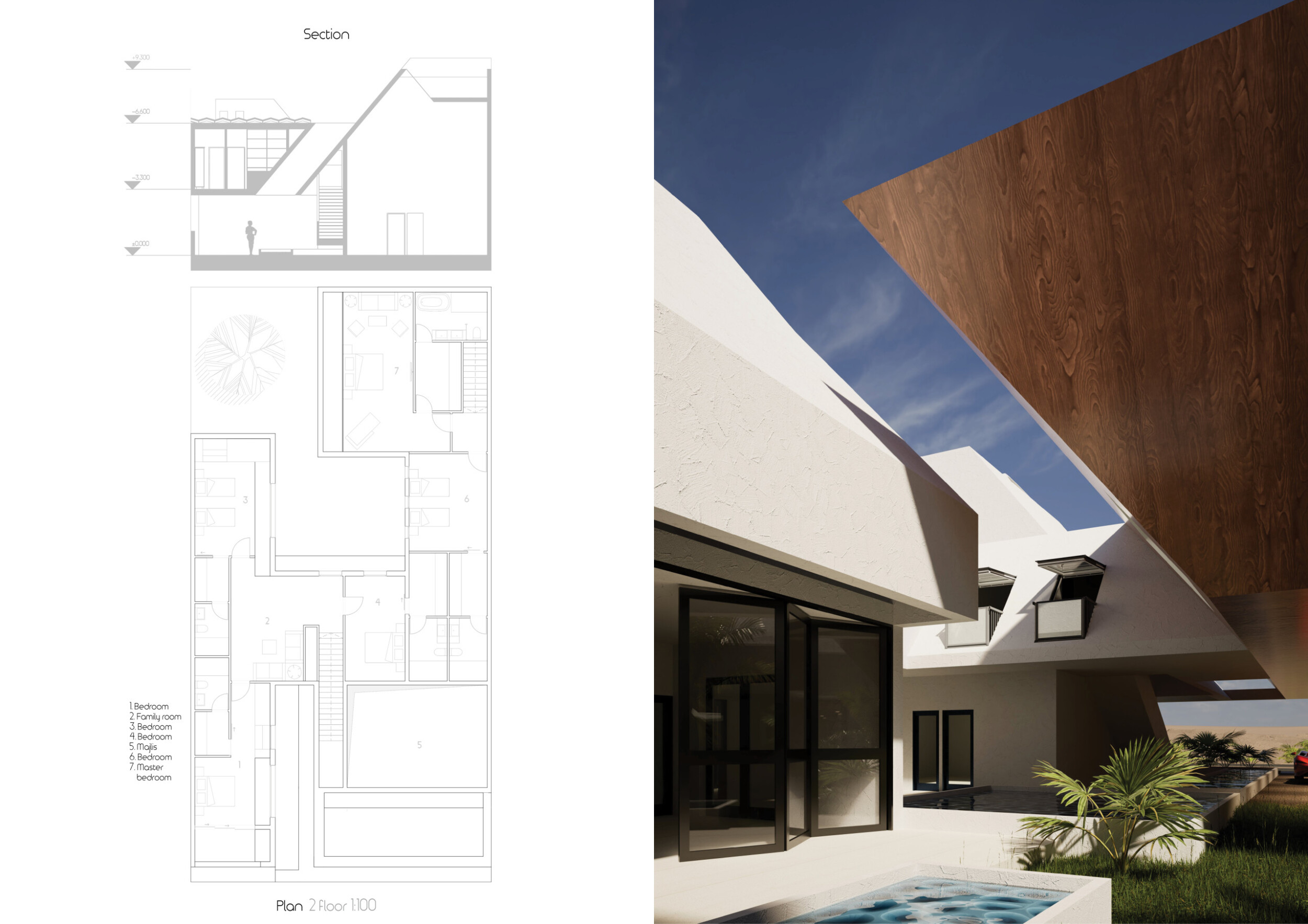 Architecture project // Sustainable Living Crafted with Local Materials ...