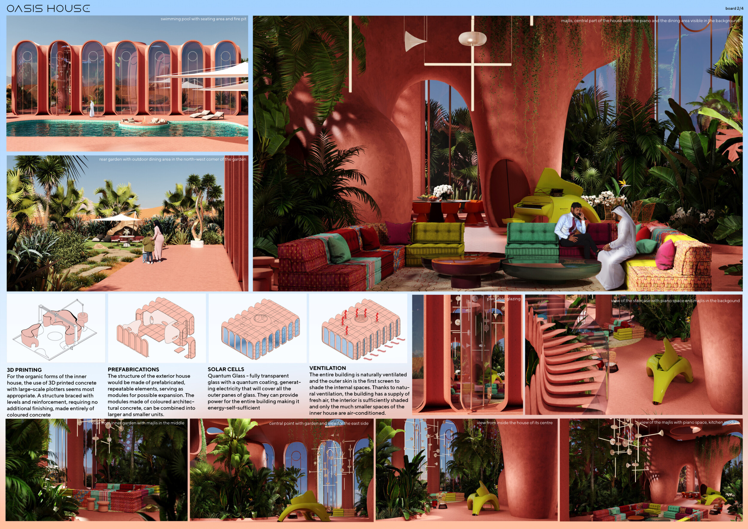 Architecture projects - oasis garden // Buildner