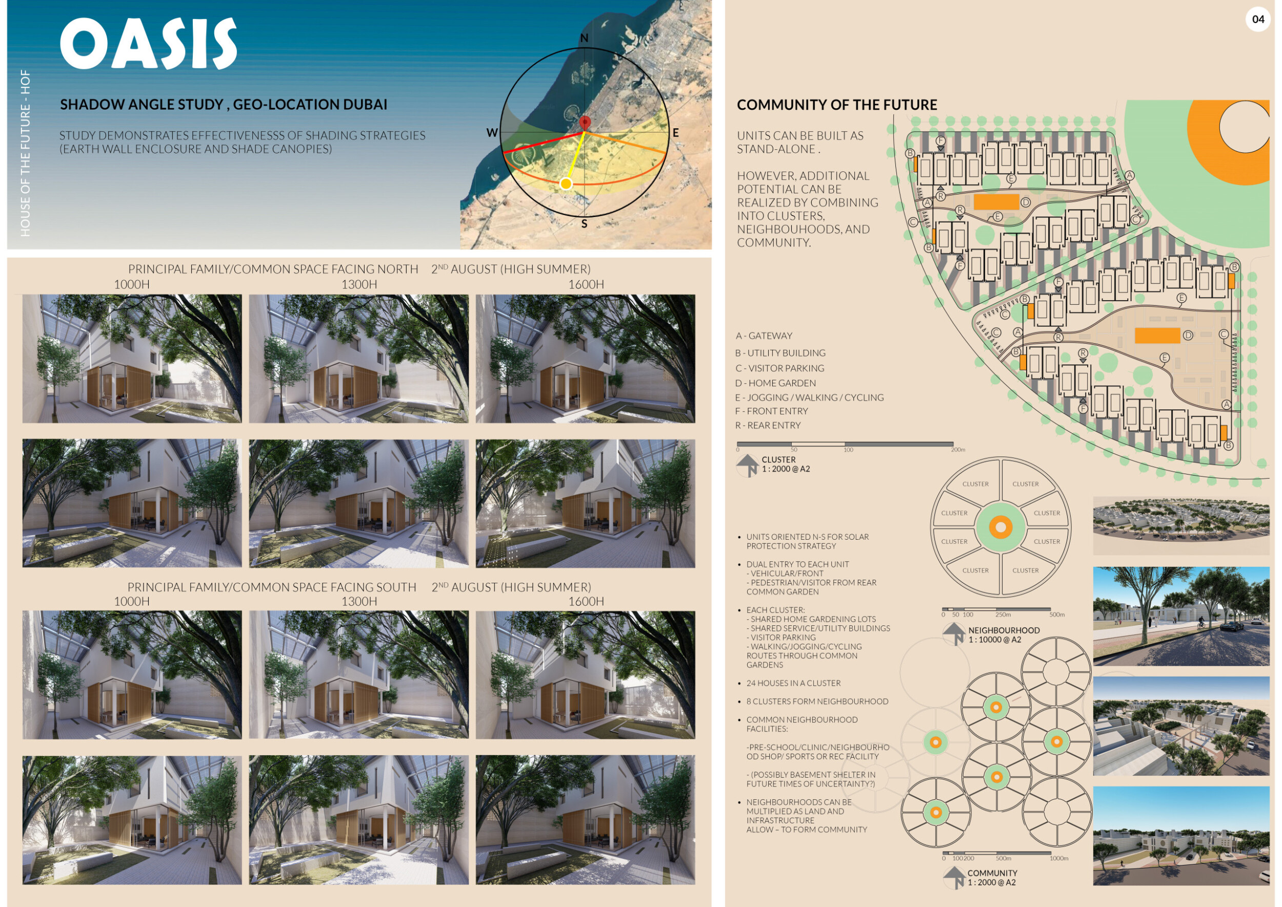 Architecture project // Earth Wall Construction with Adaptive Shading ...