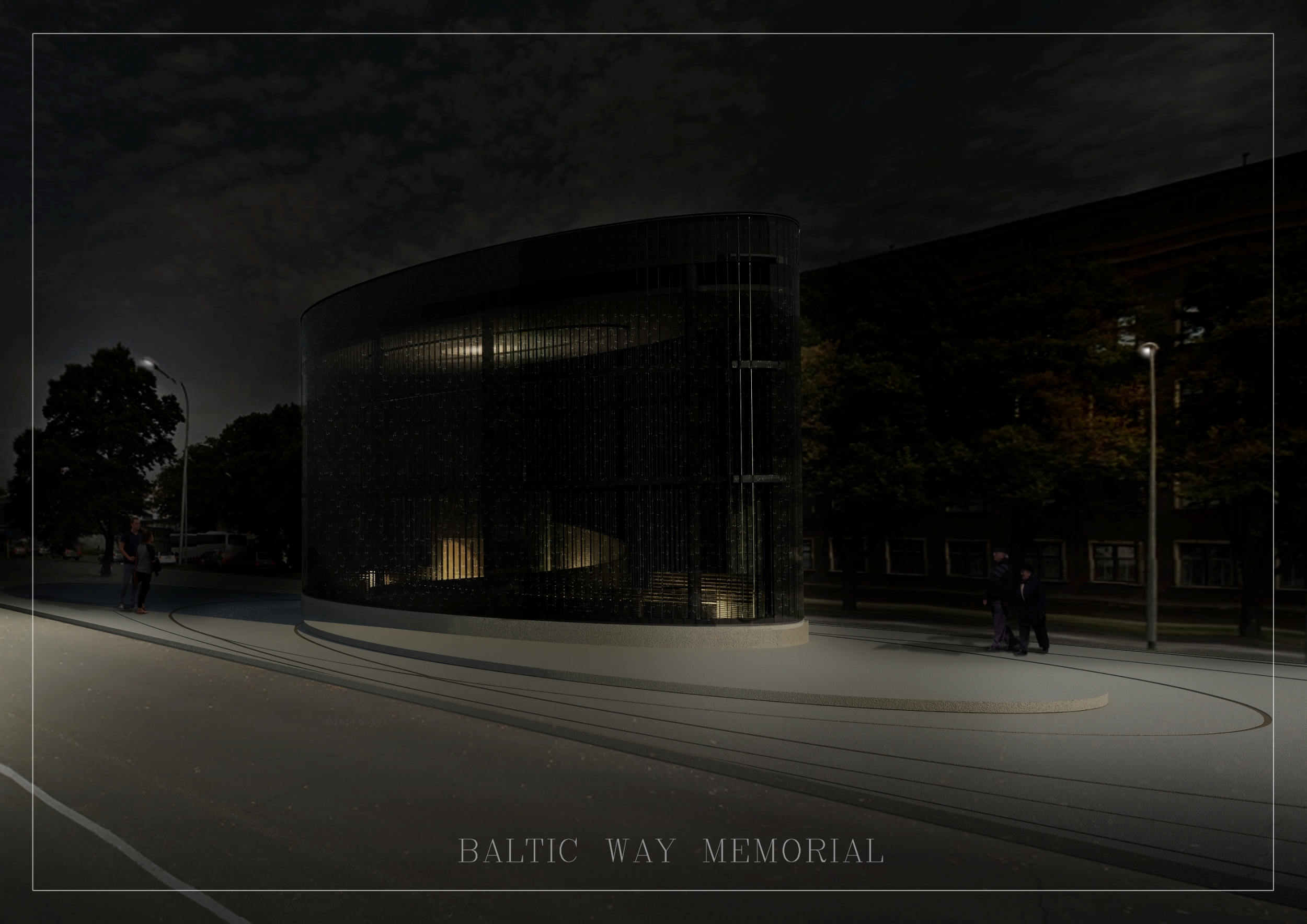 Architecture project // Translucent Glazing and Handprint Motifs ...