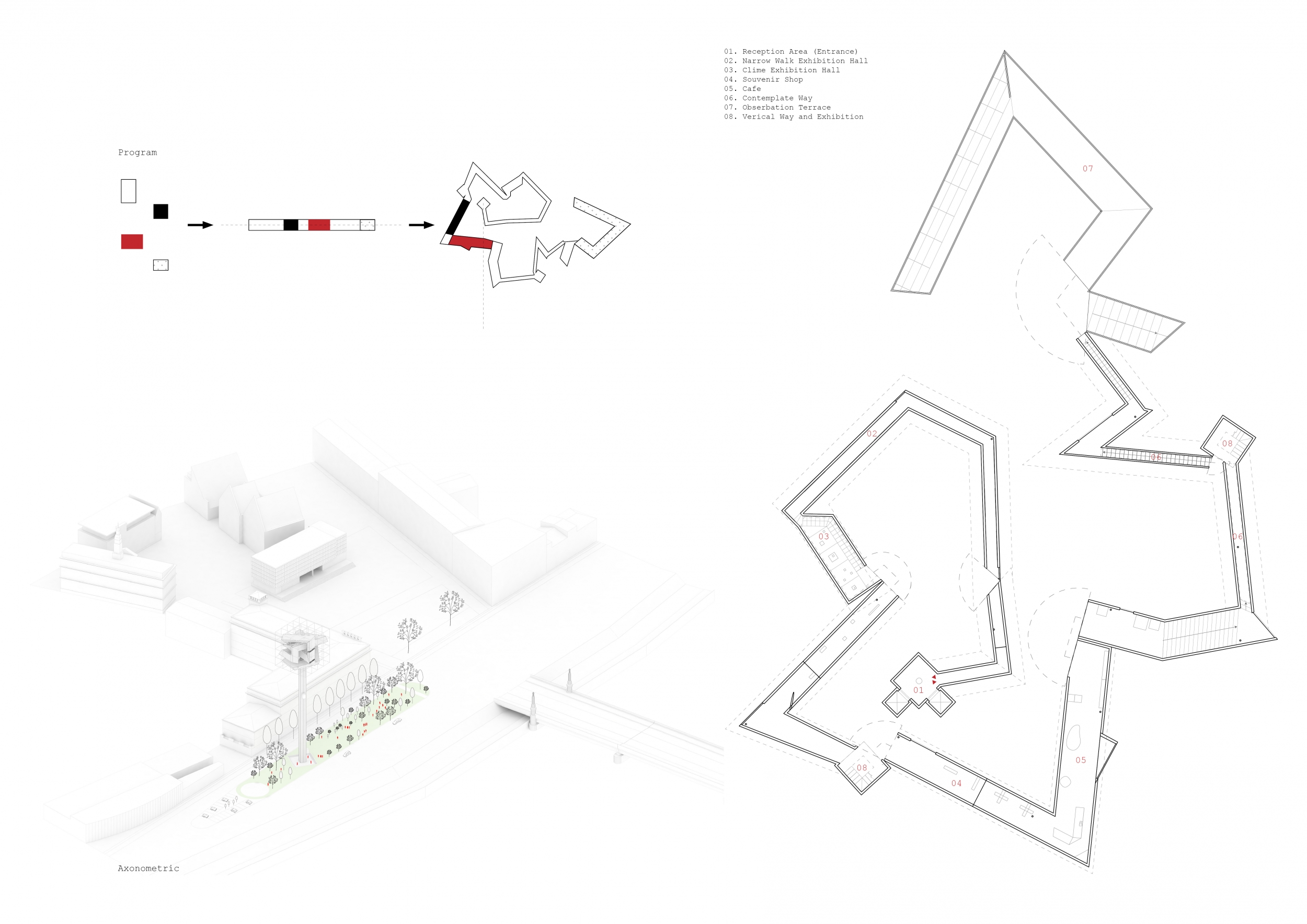 Architecture project // Panoramic Observation Deck Crafted in ...