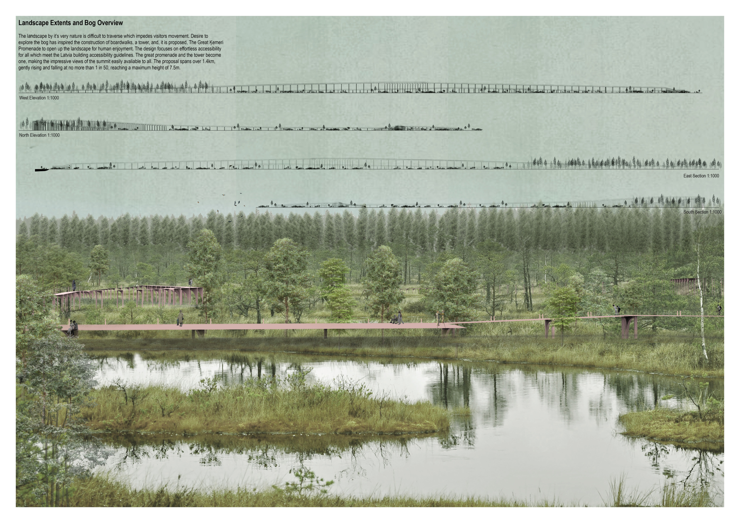 Architecture project // Elevated Pathways of Cross-Laminated Timber ...