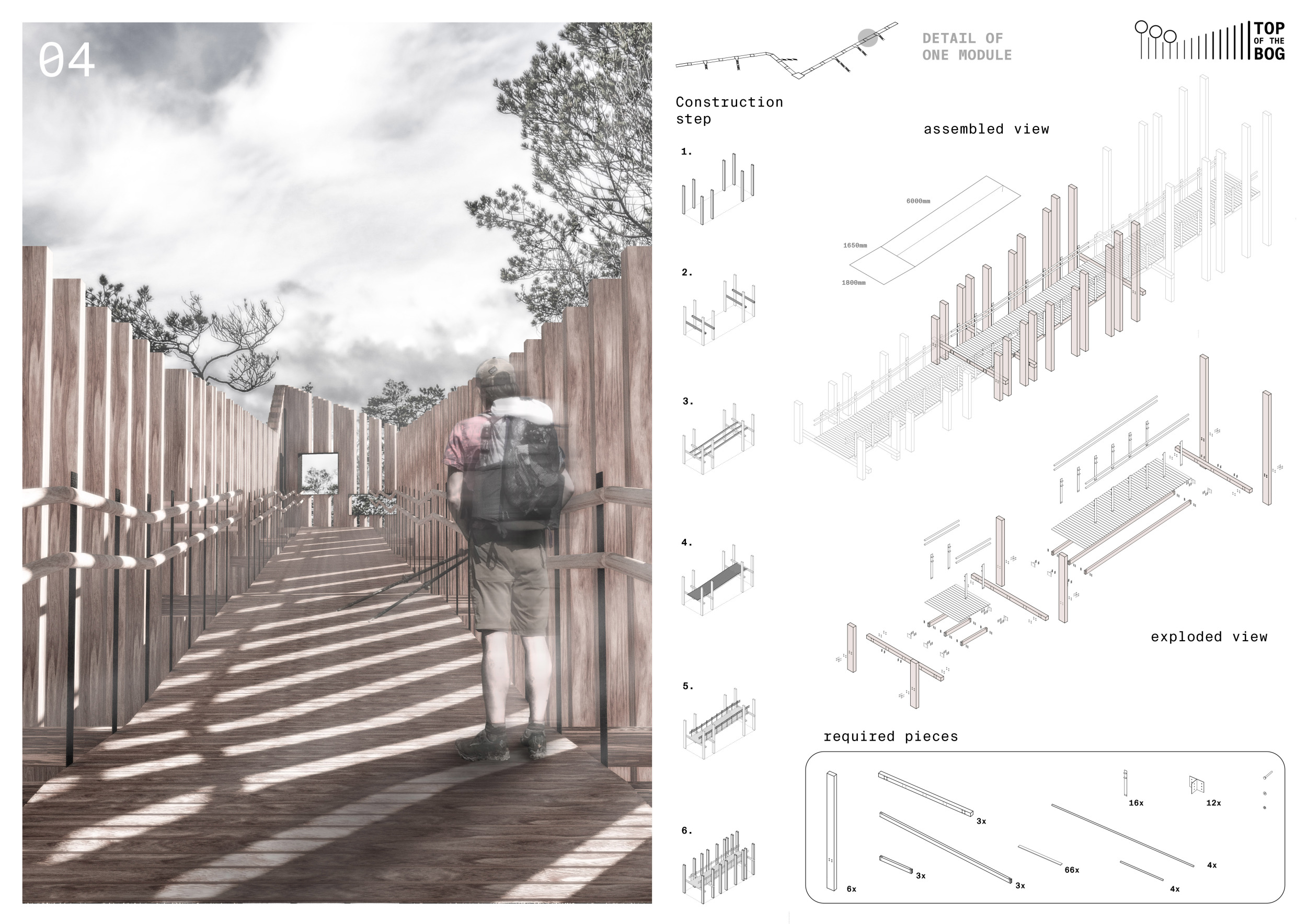Architecture project // Gradient Cladding Elevation Within Natural ...