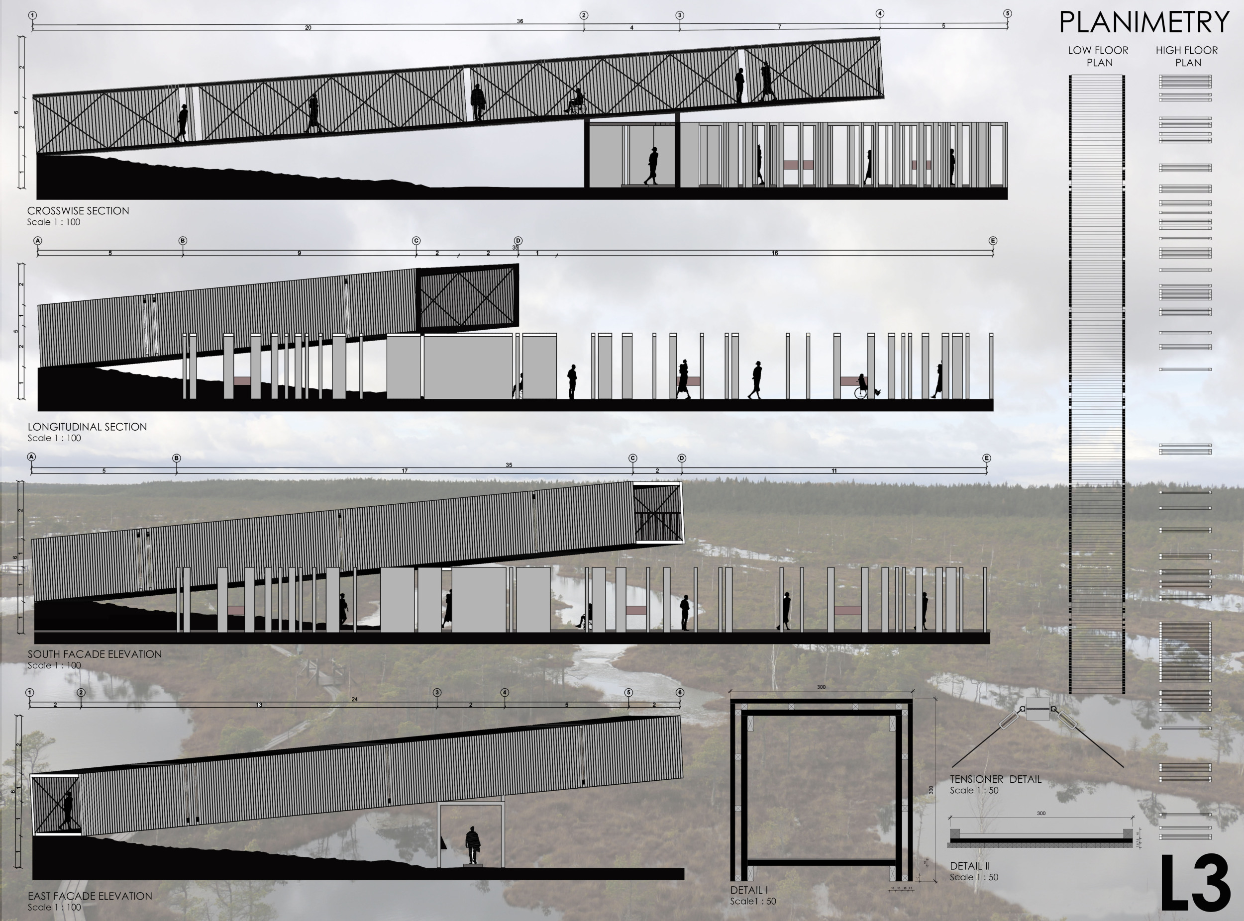 Architecture project // Framed Views and Nativa Wood Spaces in a ...