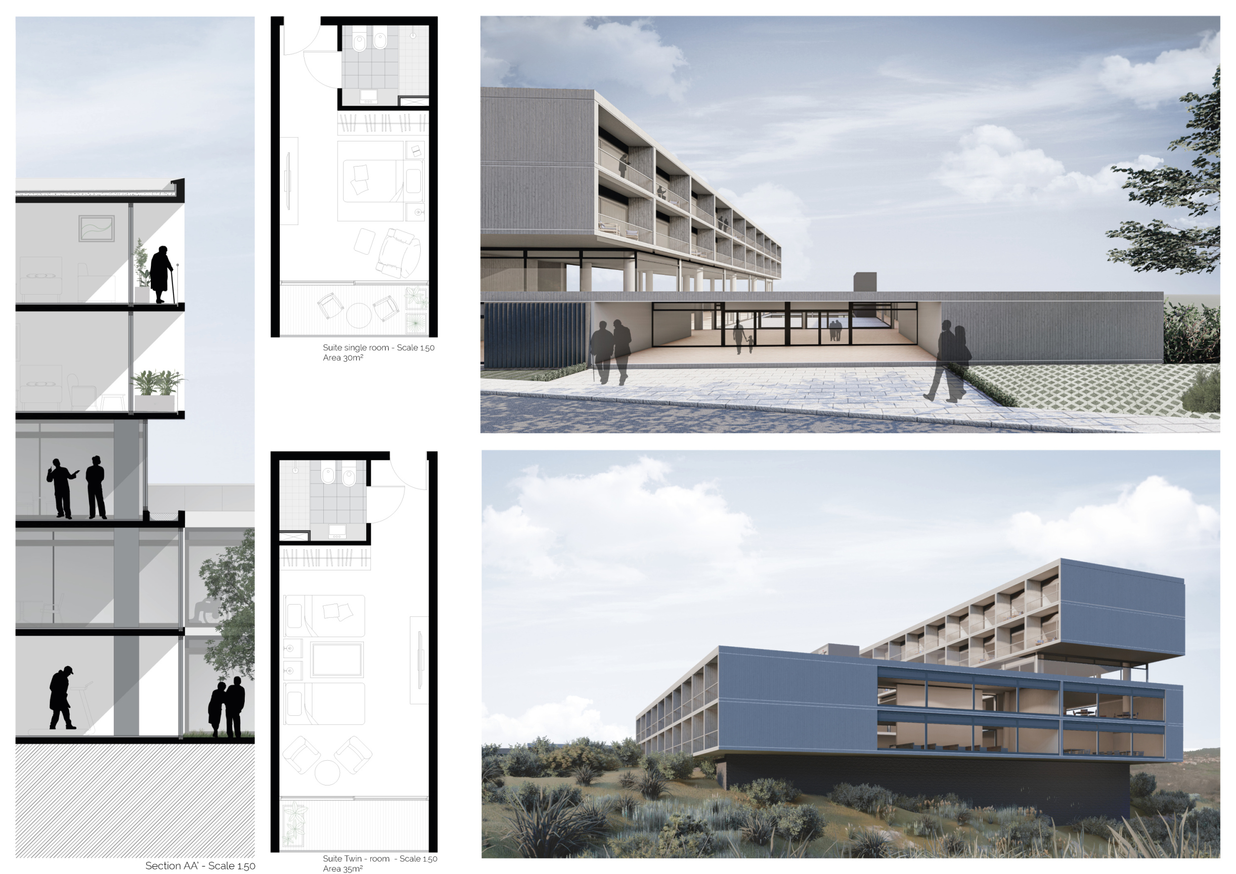 Architecture project // Charred Wood Cladding Enhancing Community ...