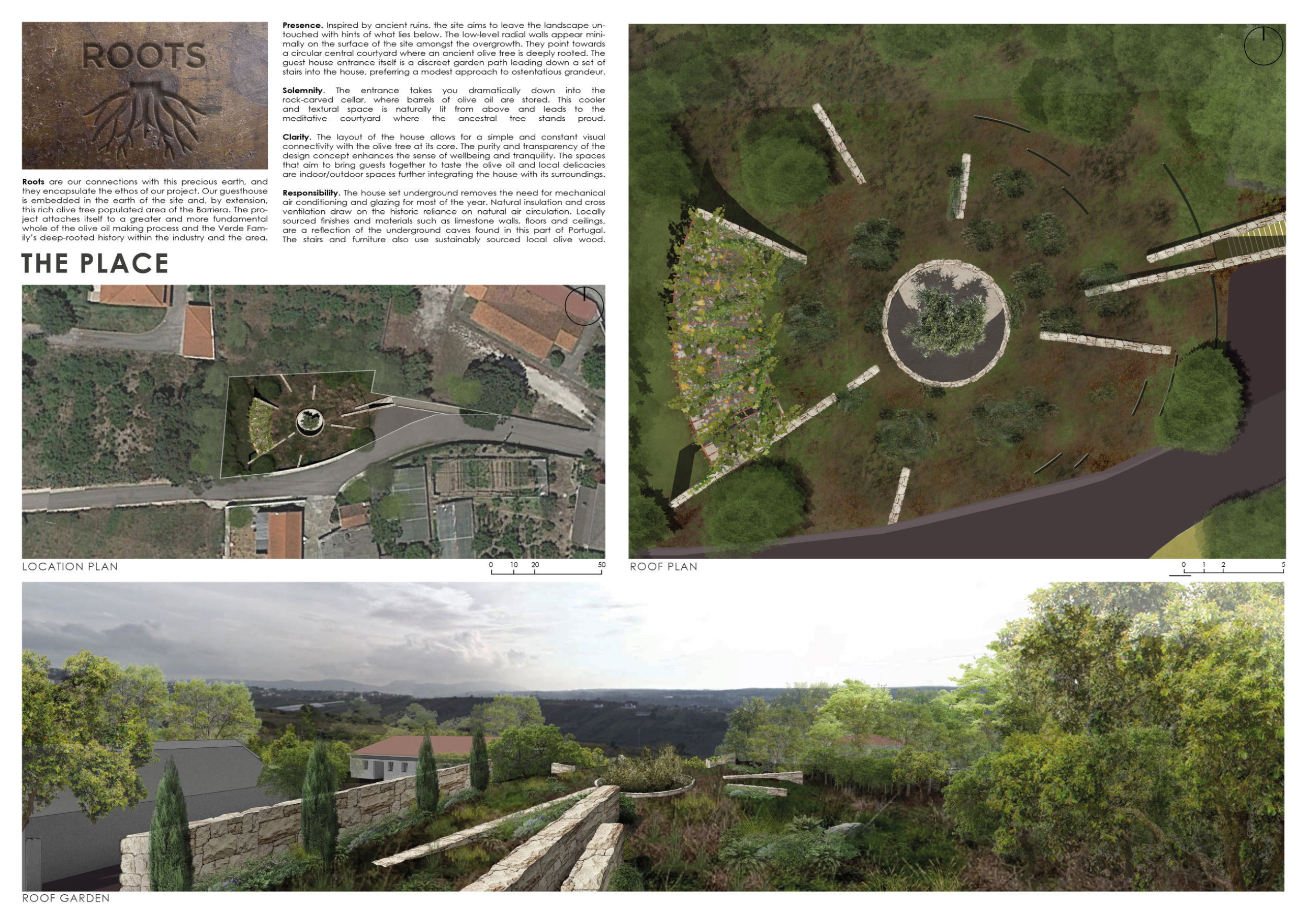 Architecture project // Radial Courtyard Featuring Locally Sourced ...