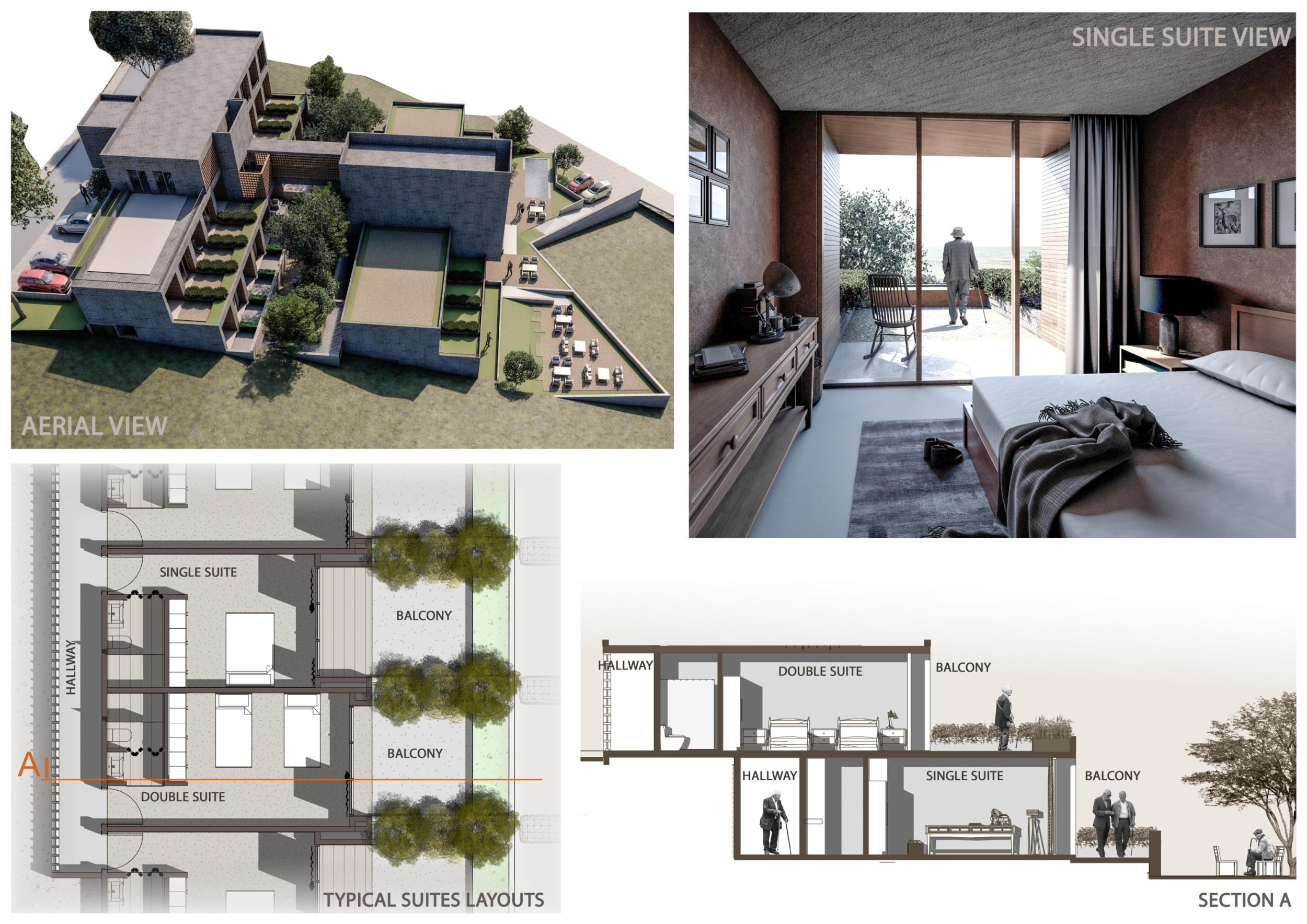 Architecture project // Chapel at the Core of Communal Living Enhanced ...