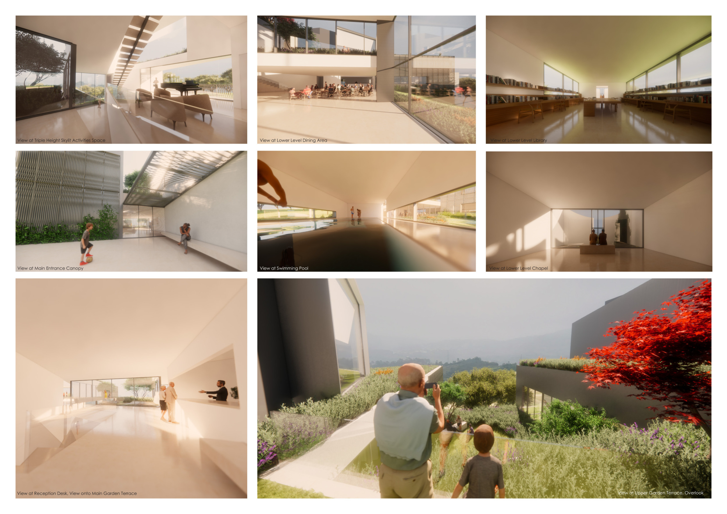 Architecture project // Natural Light and Green Roofs Enhanced by ...