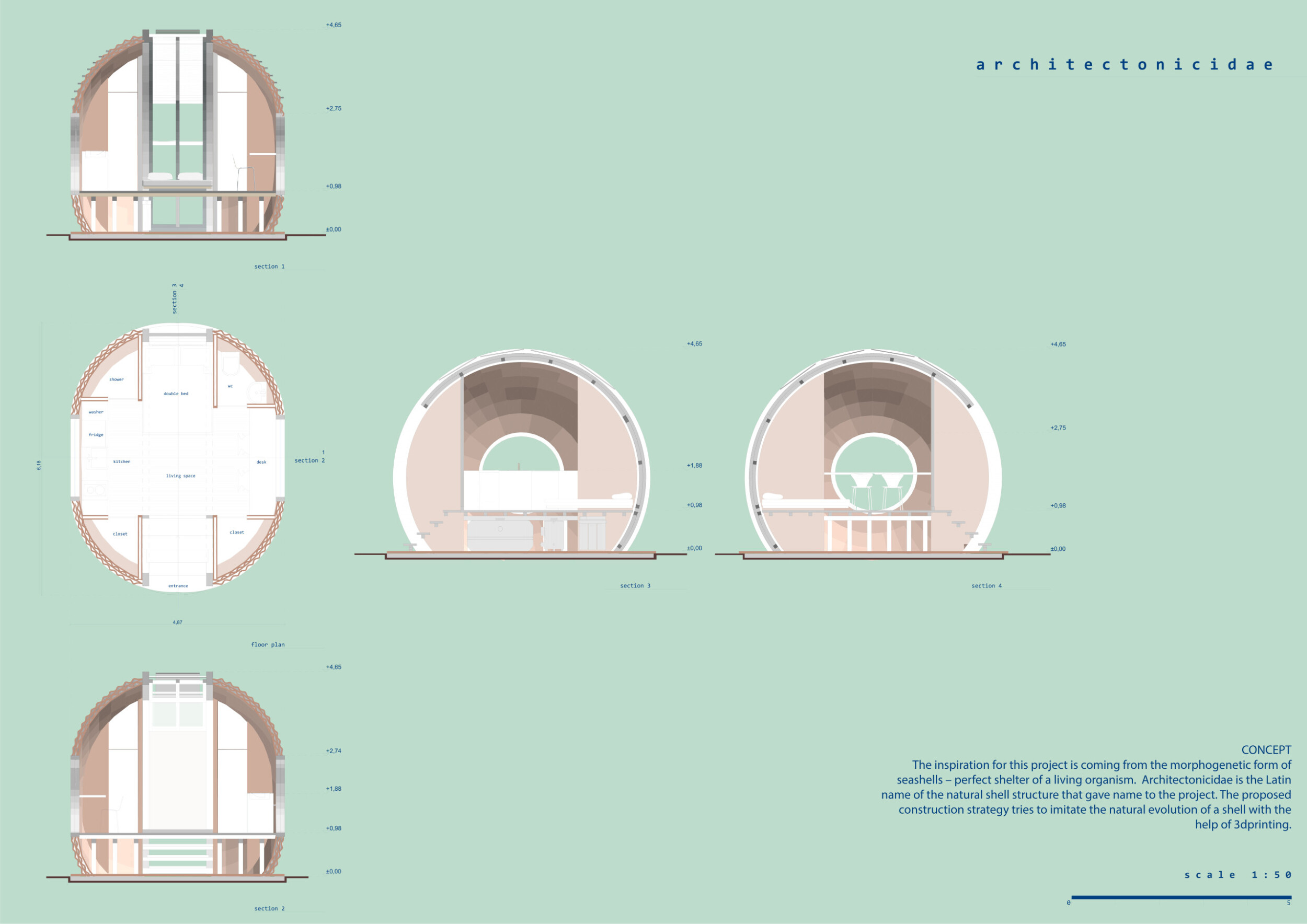 Architecture project // Biomimetic Microhome Crafted from Sustainable ...