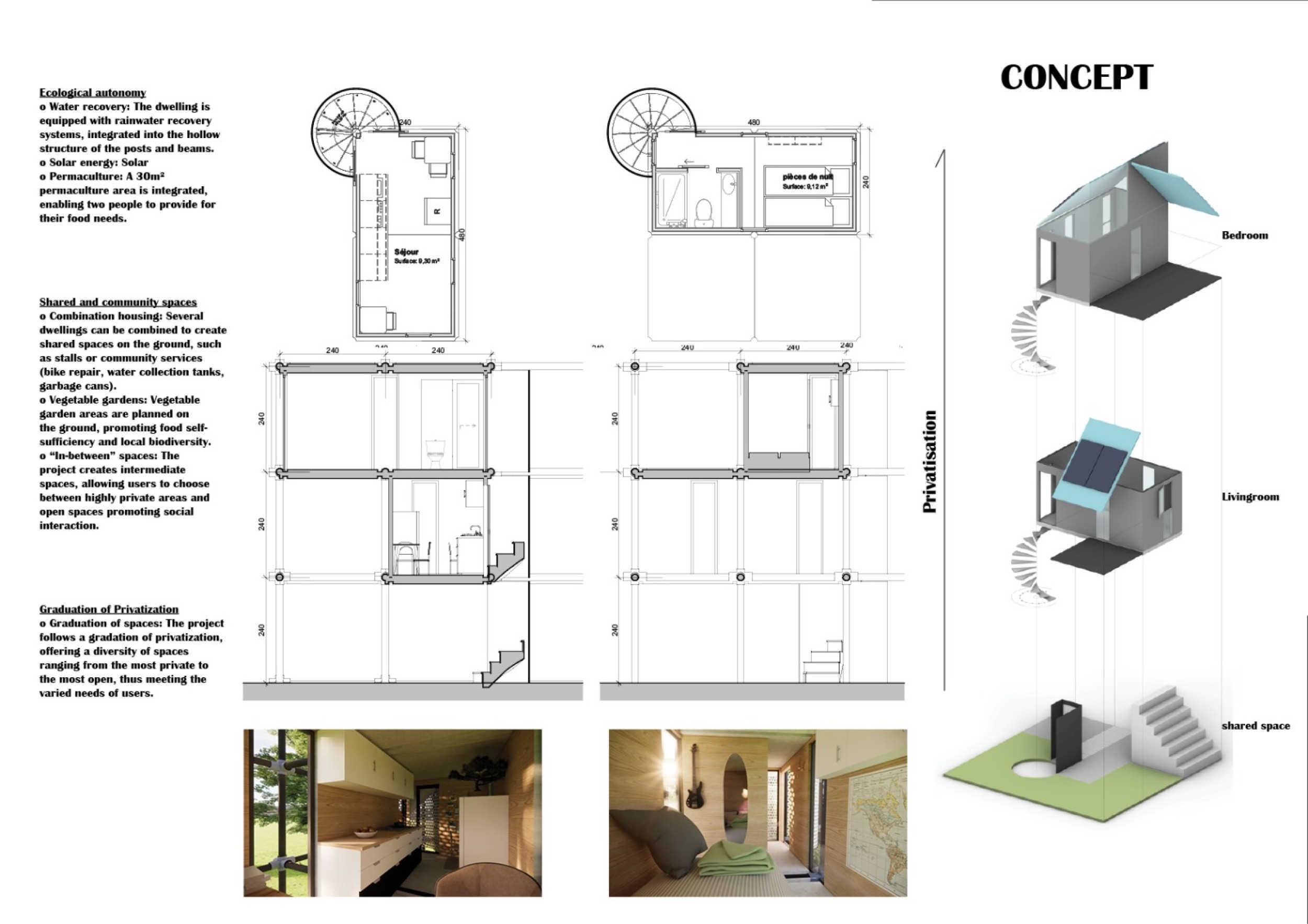 Architecture project // Modular Living Spaces Enhanced with Sustainable ...