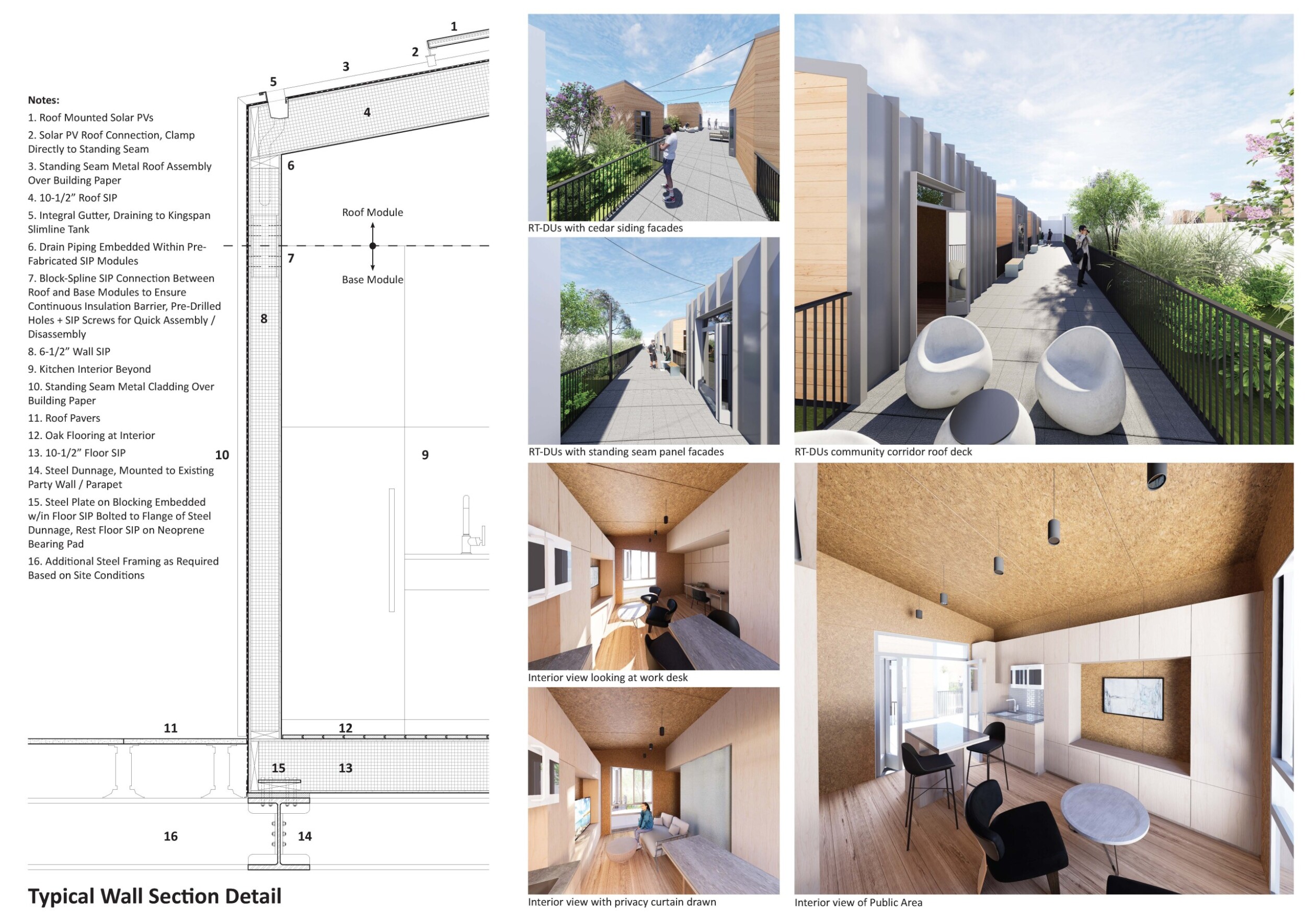 Architecture project // Rooftop Residences Featuring Structural ...