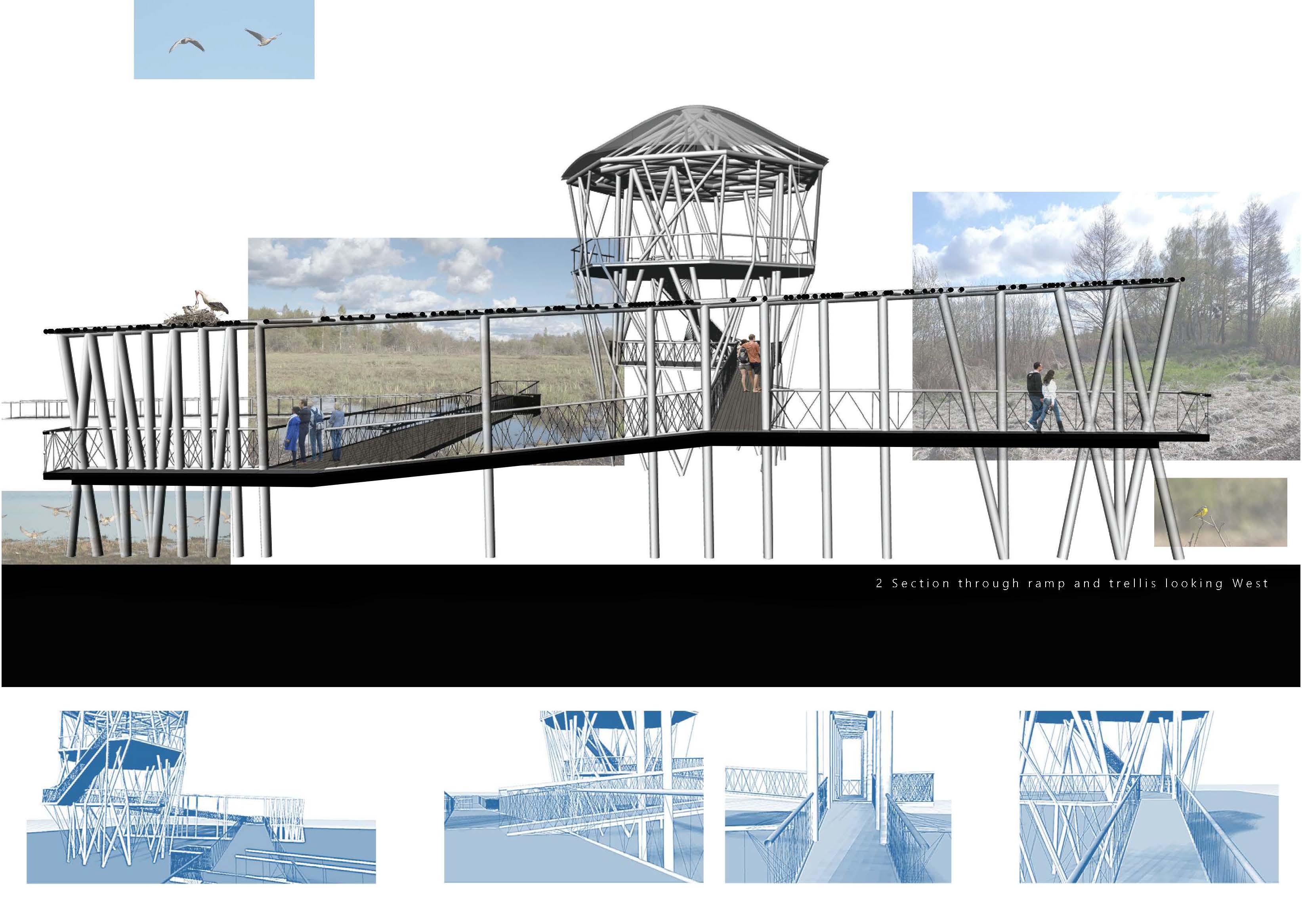Architecture project // Elevated Viewing Platforms Crafted from ...