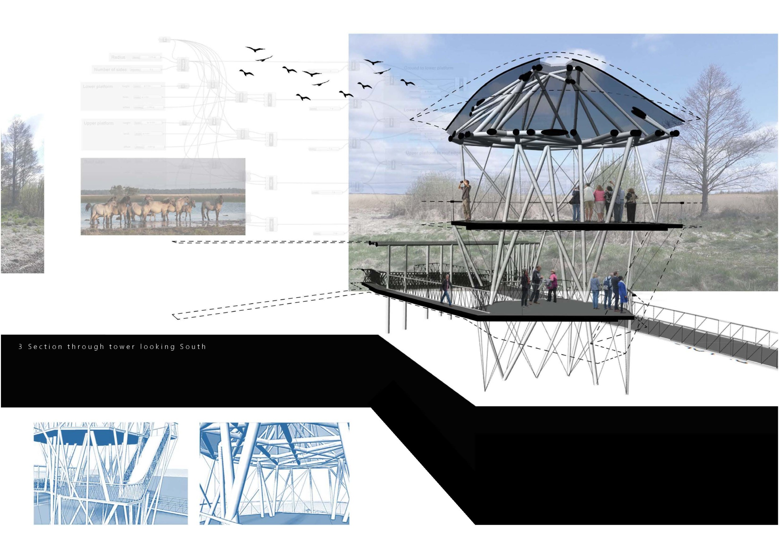Architecture project // Elevated Viewing Platforms Crafted from ...