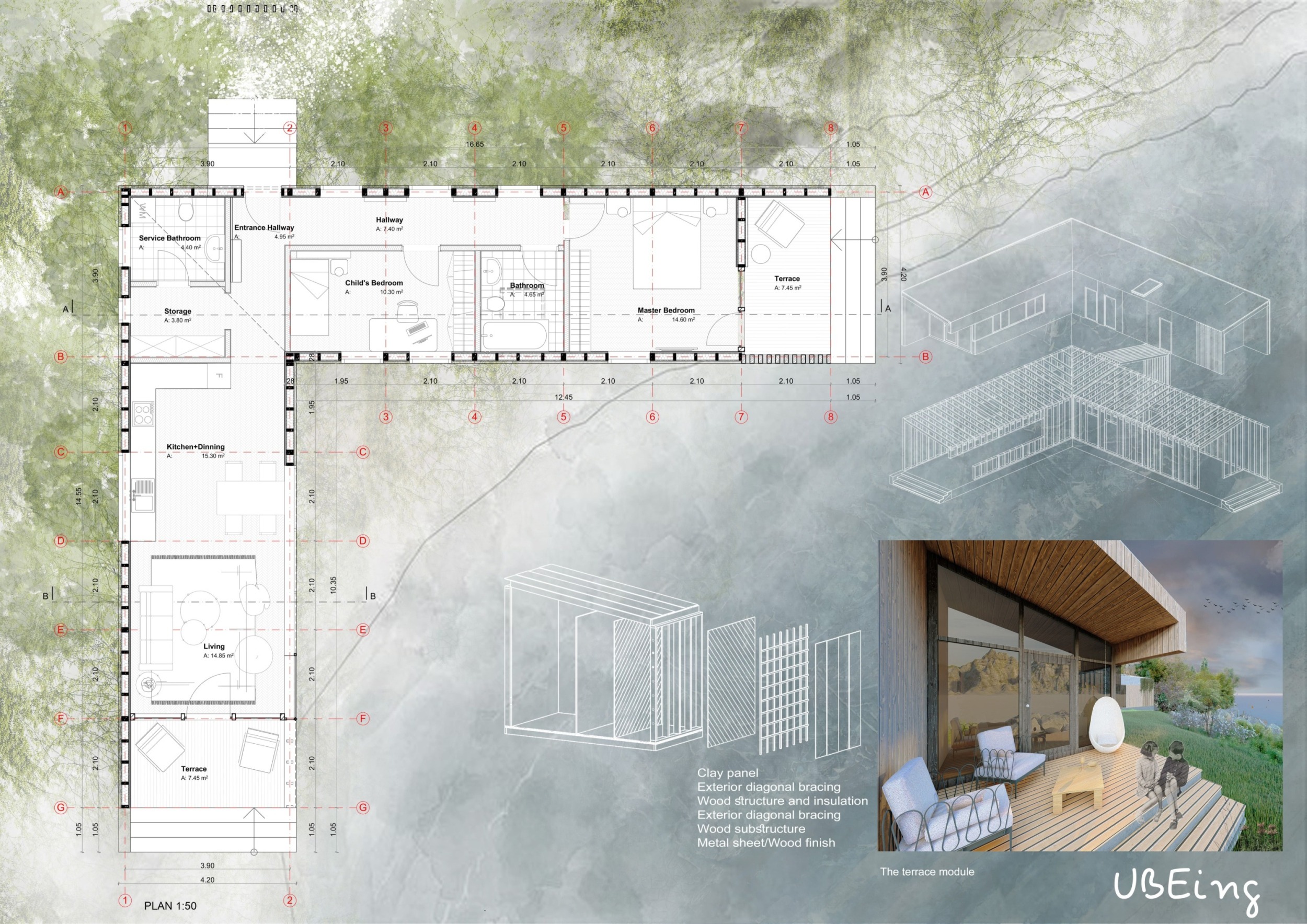 Architecture project // Natural Light and Modular Spaces Enhanced by ...