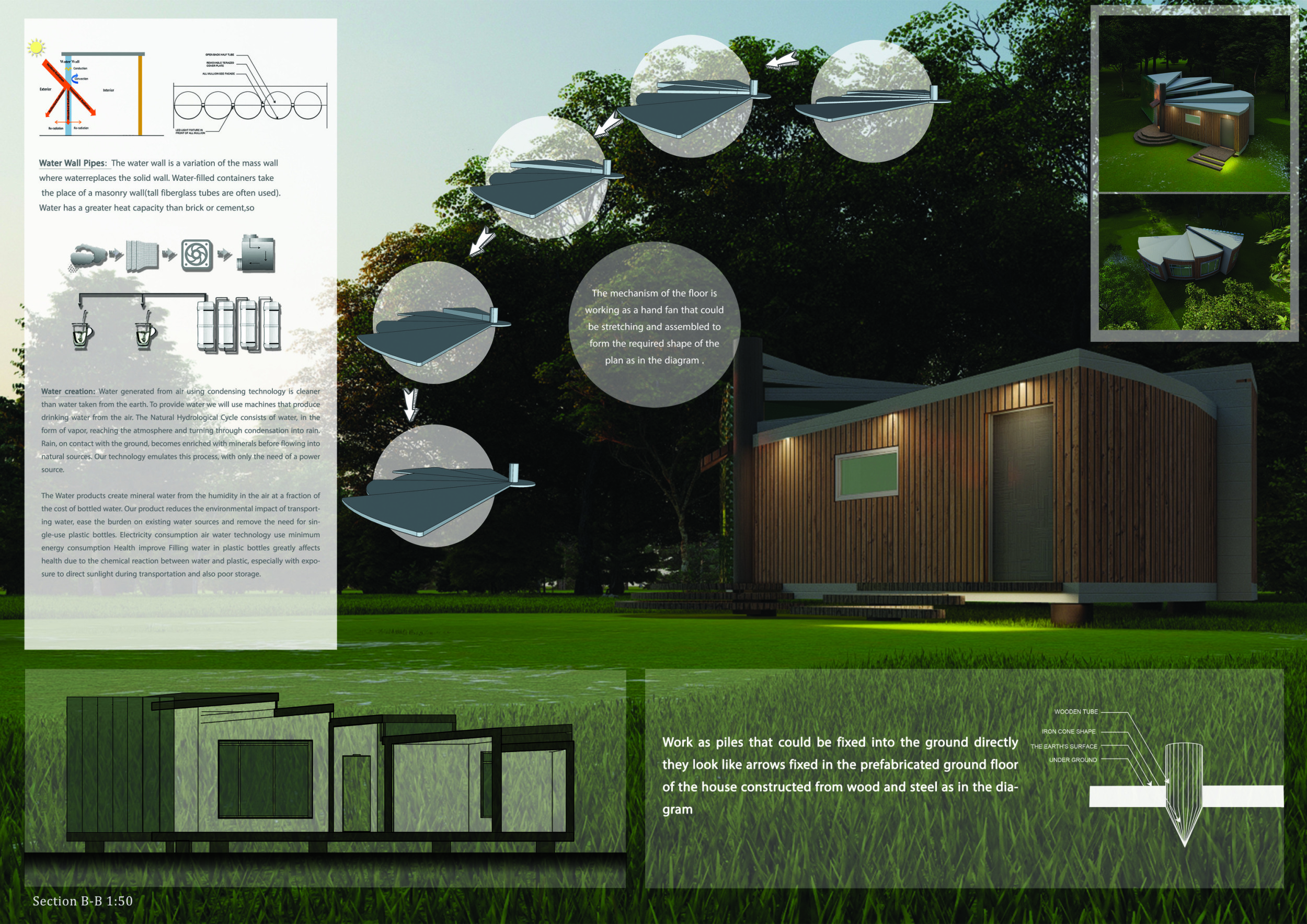 Architecture project // Water Wall System Enhances Energy Efficiency in ...