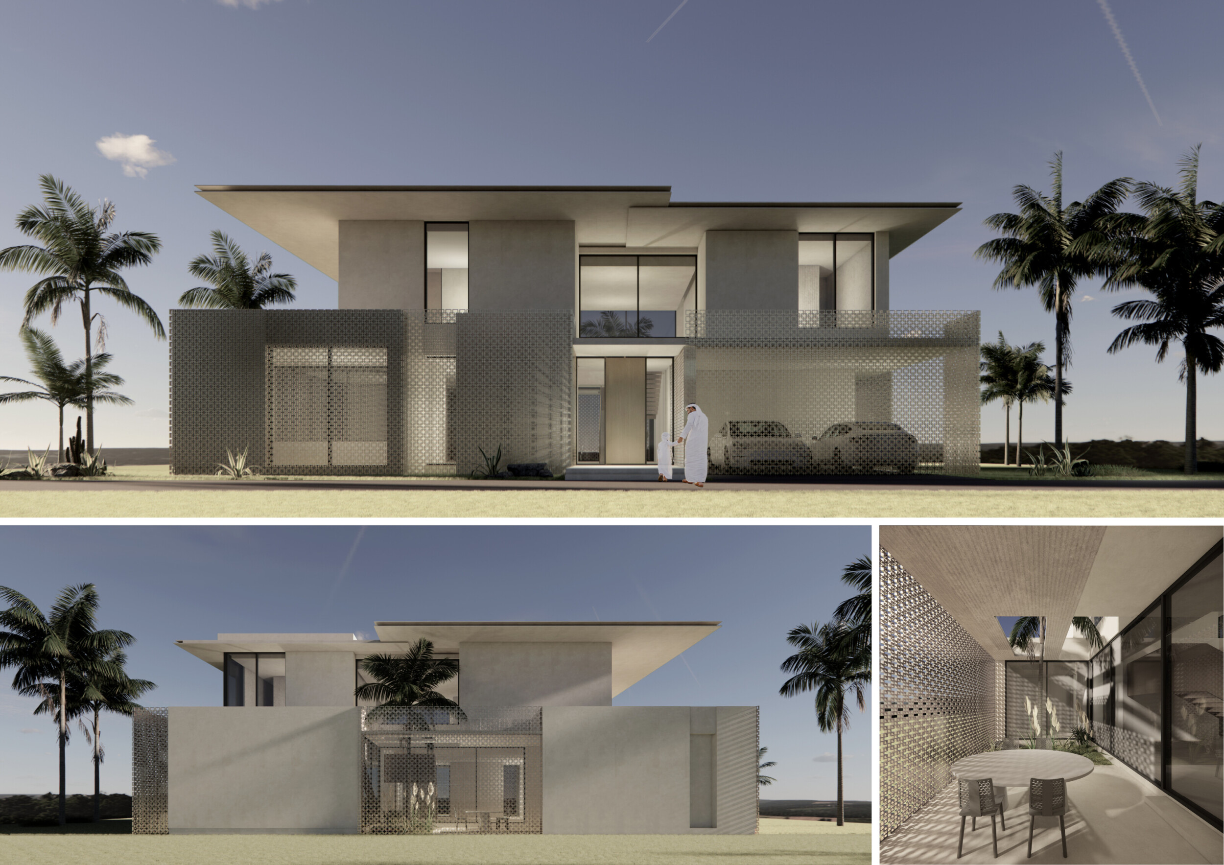 Architecture project // Perforated Metal Screen Enhances Flexibility in ...