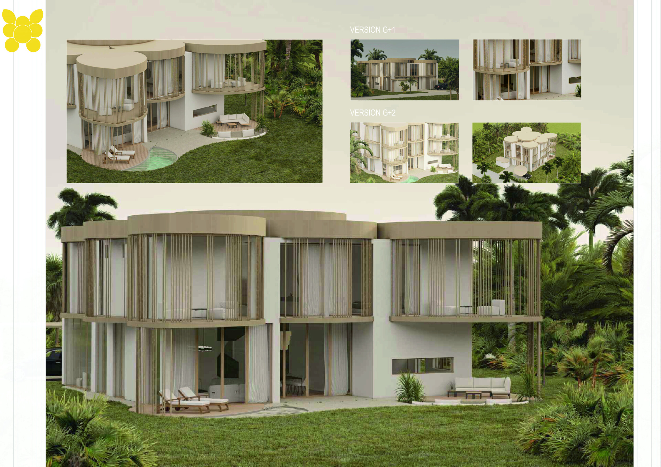 Architecture project // Petal-Inspired Structure Crafted from ...