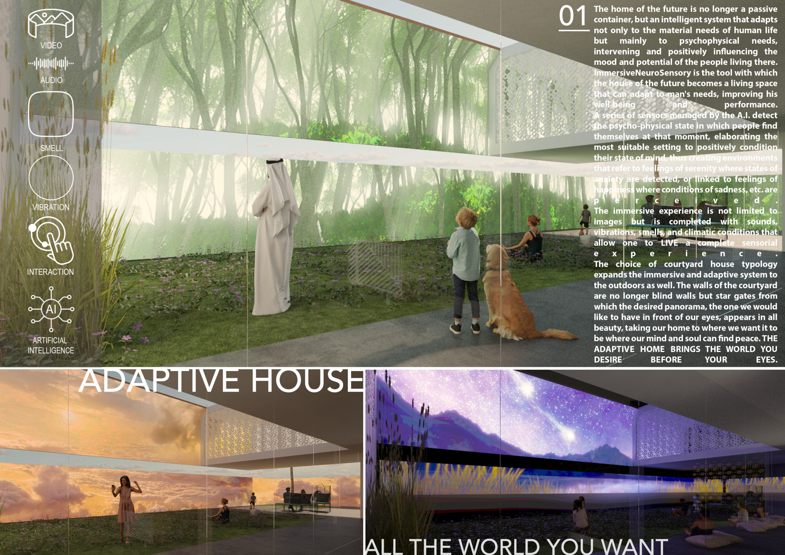 Architecture project // Neurotechnology-Enhanced Living with Hydroponic ...