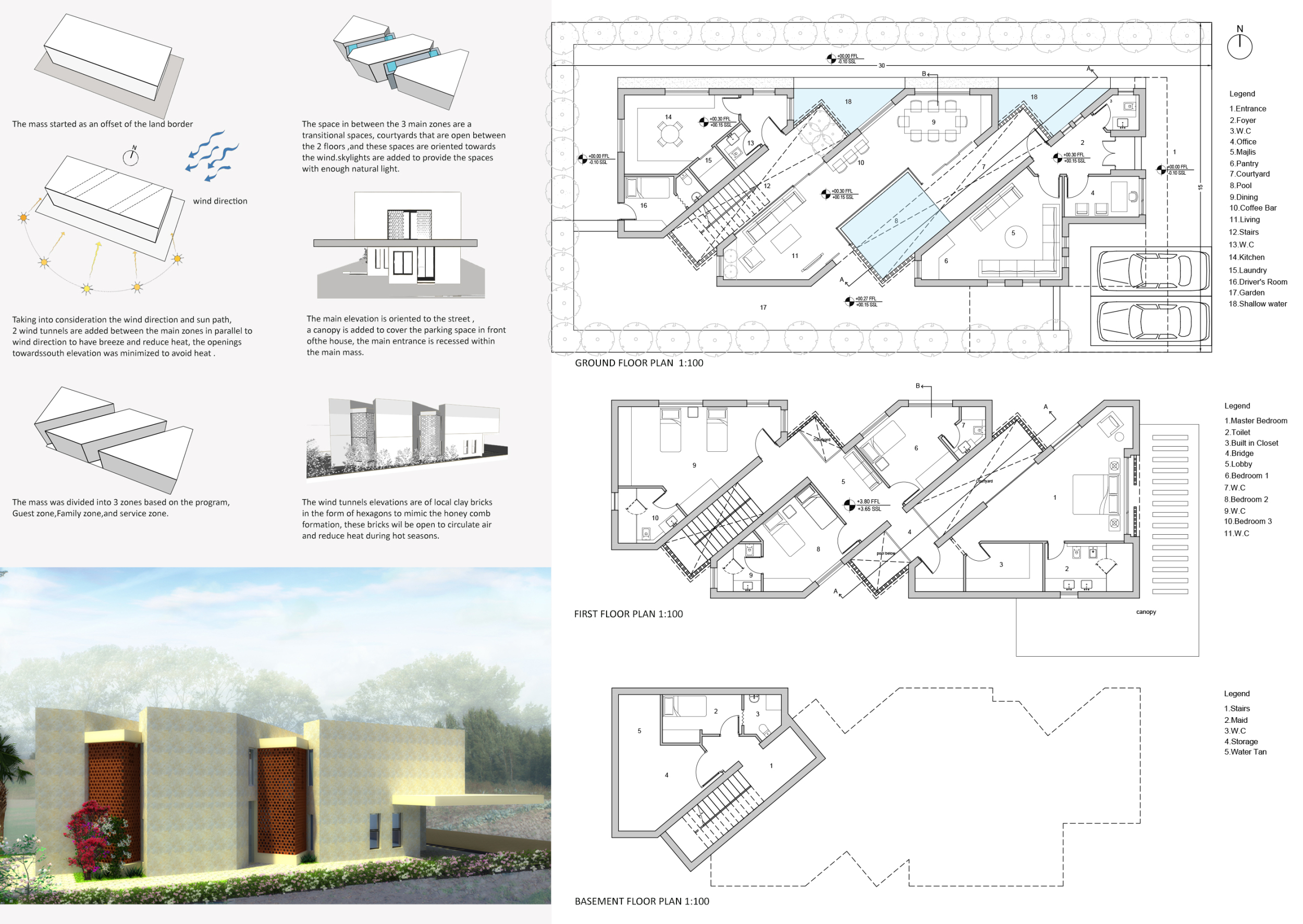 Architecture project // Honeycomb Vent Bricks and Sustainable AAC ...