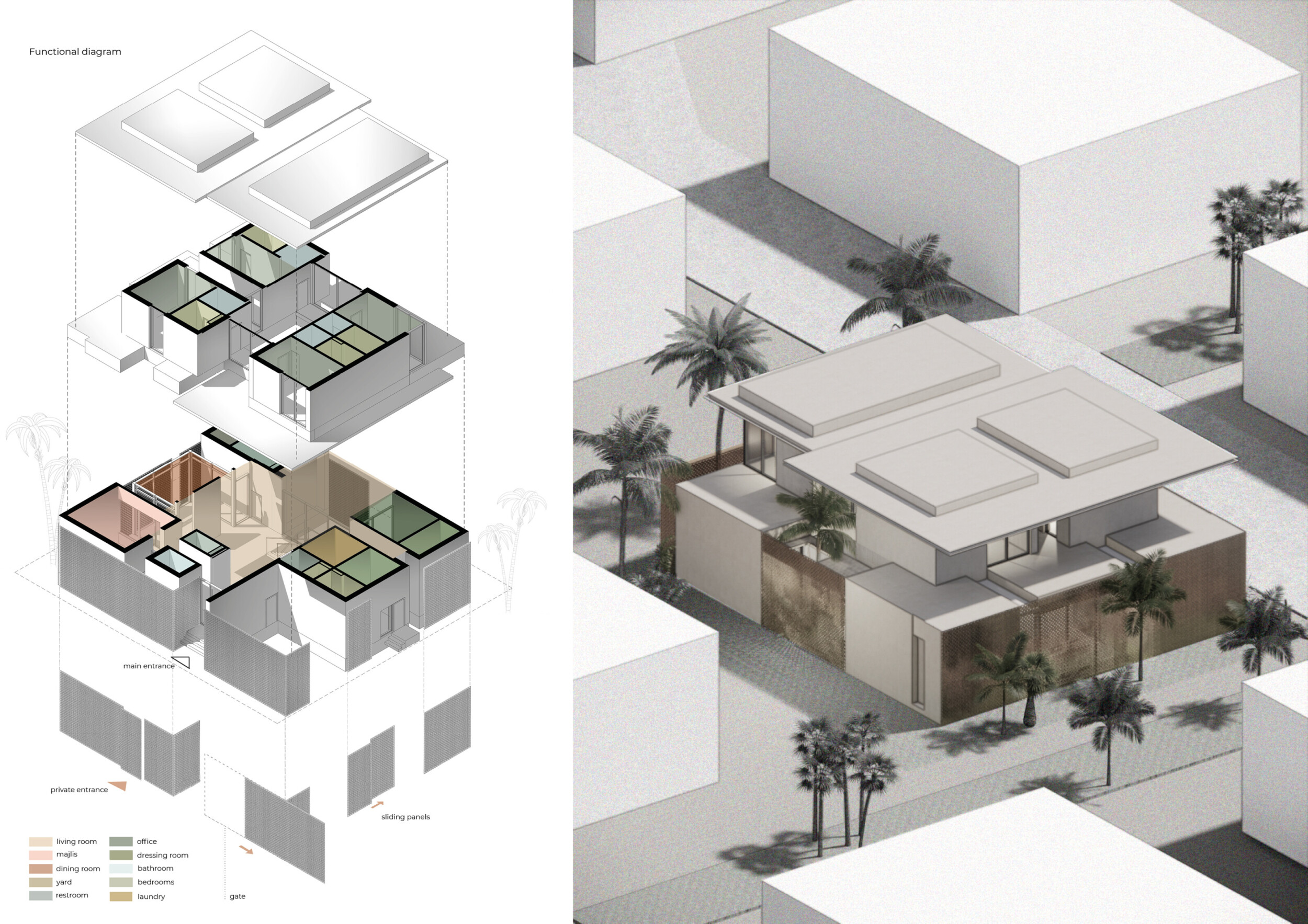 Architecture project // Perforated Metal Screen Enhances Flexibility in ...